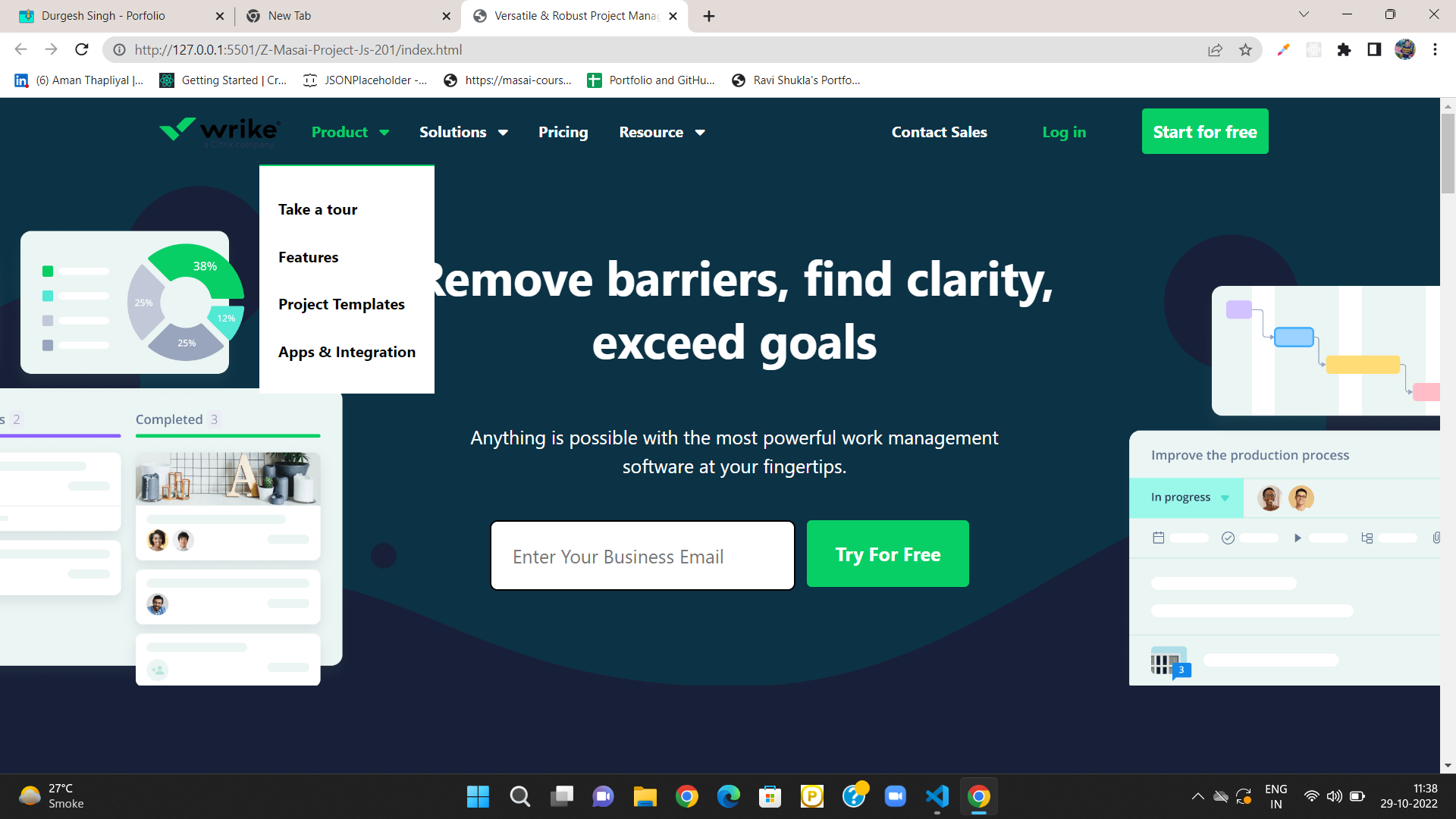 Durgesh Singh - Portfolio